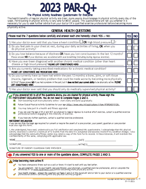 Par Q-Plus-Jan-2023-Fillable-1 - 2023 PAR-Q+ The Physical Activity ...