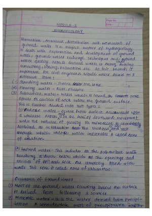 Module 3 Geology Engineering Geology Studocu