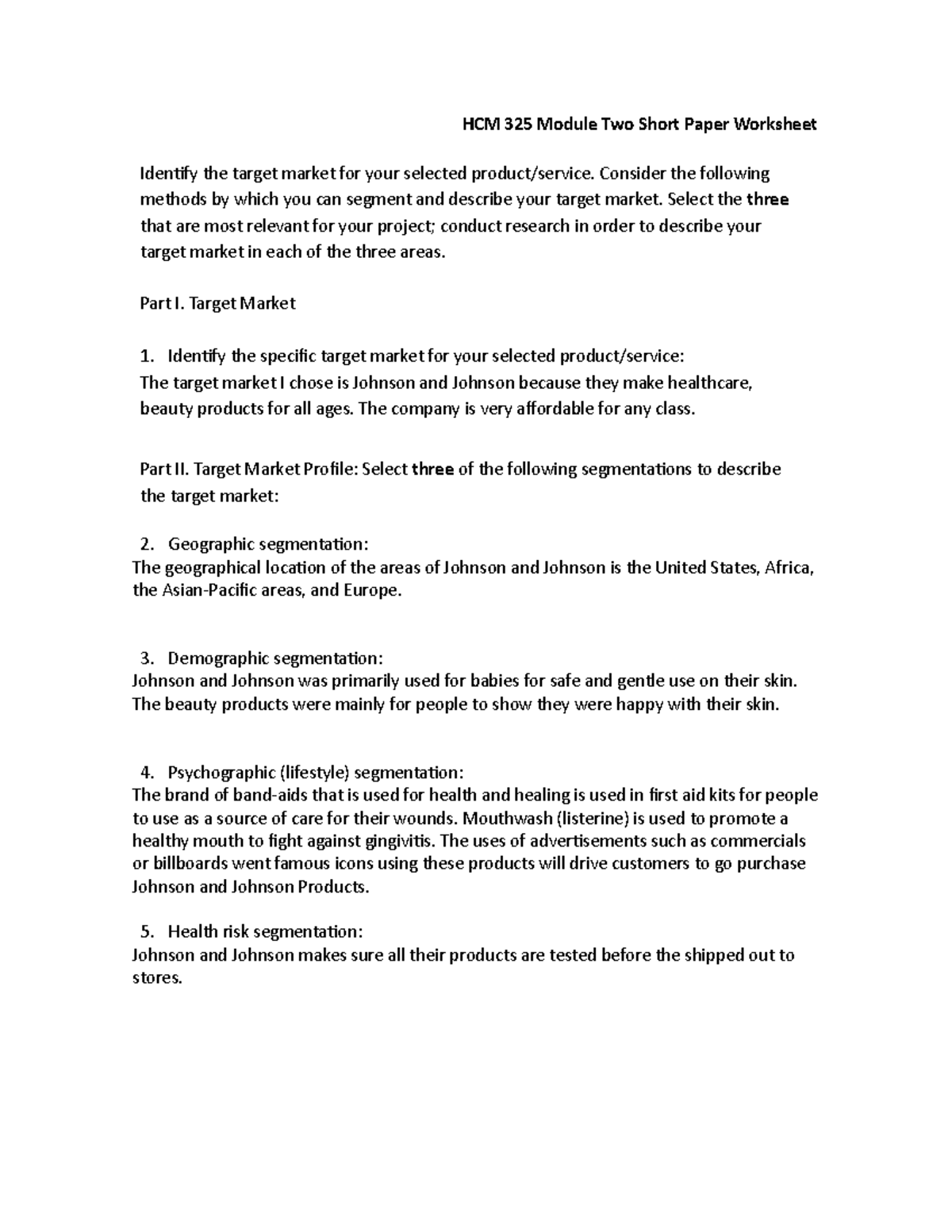 HCM 325 Module Two Short Paper - Consider the following methods by ...
