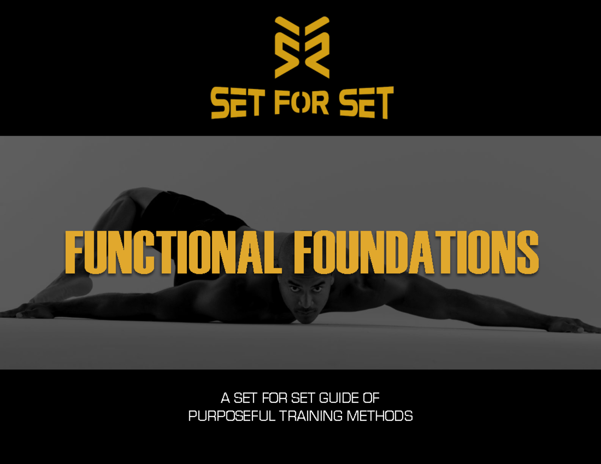 Functional Foundations - FUNCTIONAL FOUNDATIONS A SET FOR SET GUIDE OF ...