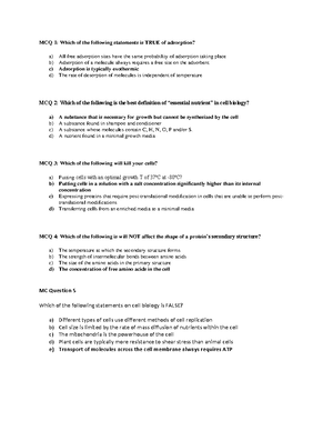 CHBE 221 Lecture 4 Practice Problems - CHBE 221 - Studocu