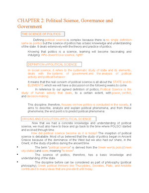 2015 - polsci - Understanding Culture, Society, and Politics - Studocu