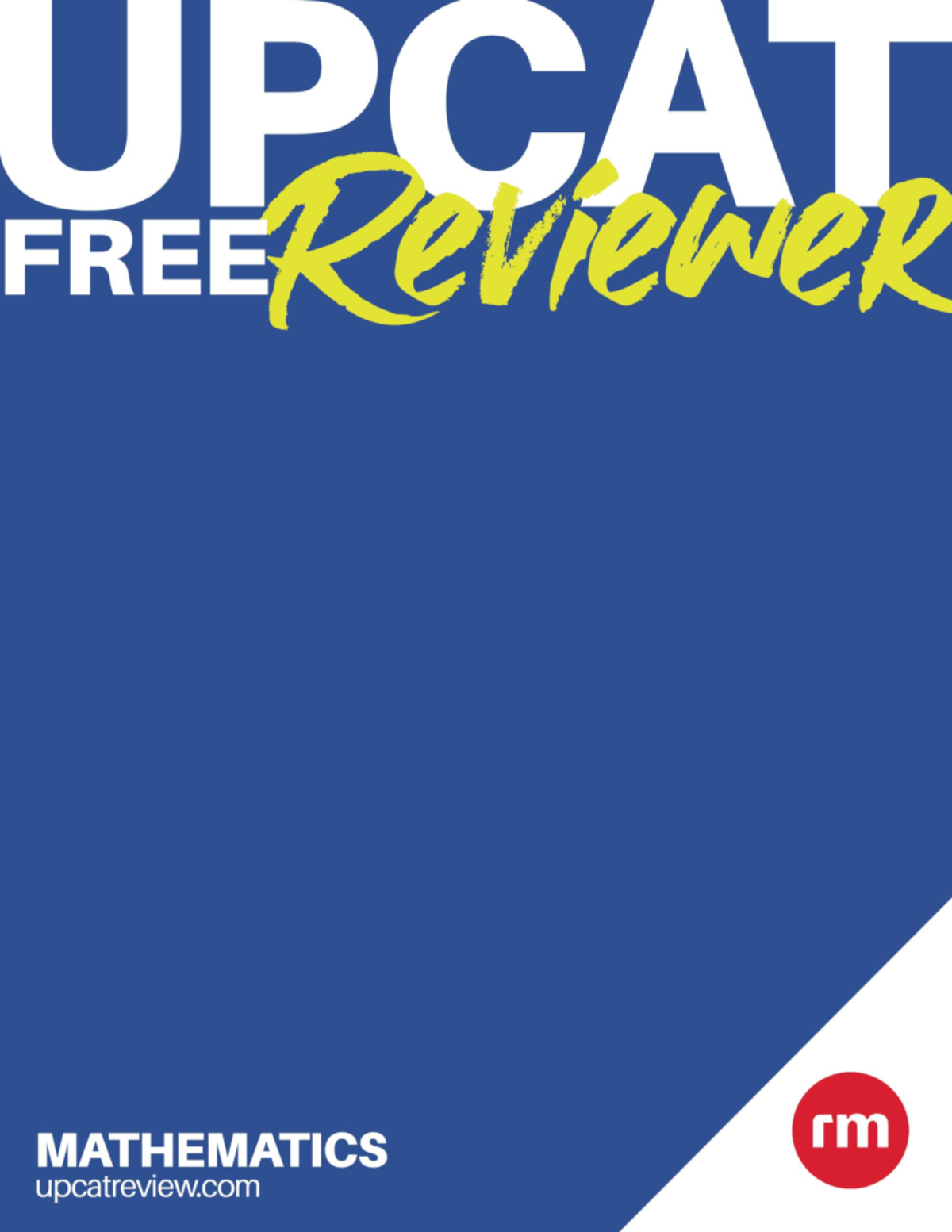 Upcat Reviewer - Review Masters - Mathematics h Gas T 2y - COPYRIGHT ...