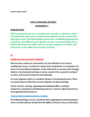 Level 3 Unit 2 Part B - Instructions • Part A will need to have been ...