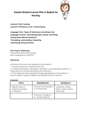 CPE 105 Lesson PLAN - Mindanao State University at Naawan College of ...