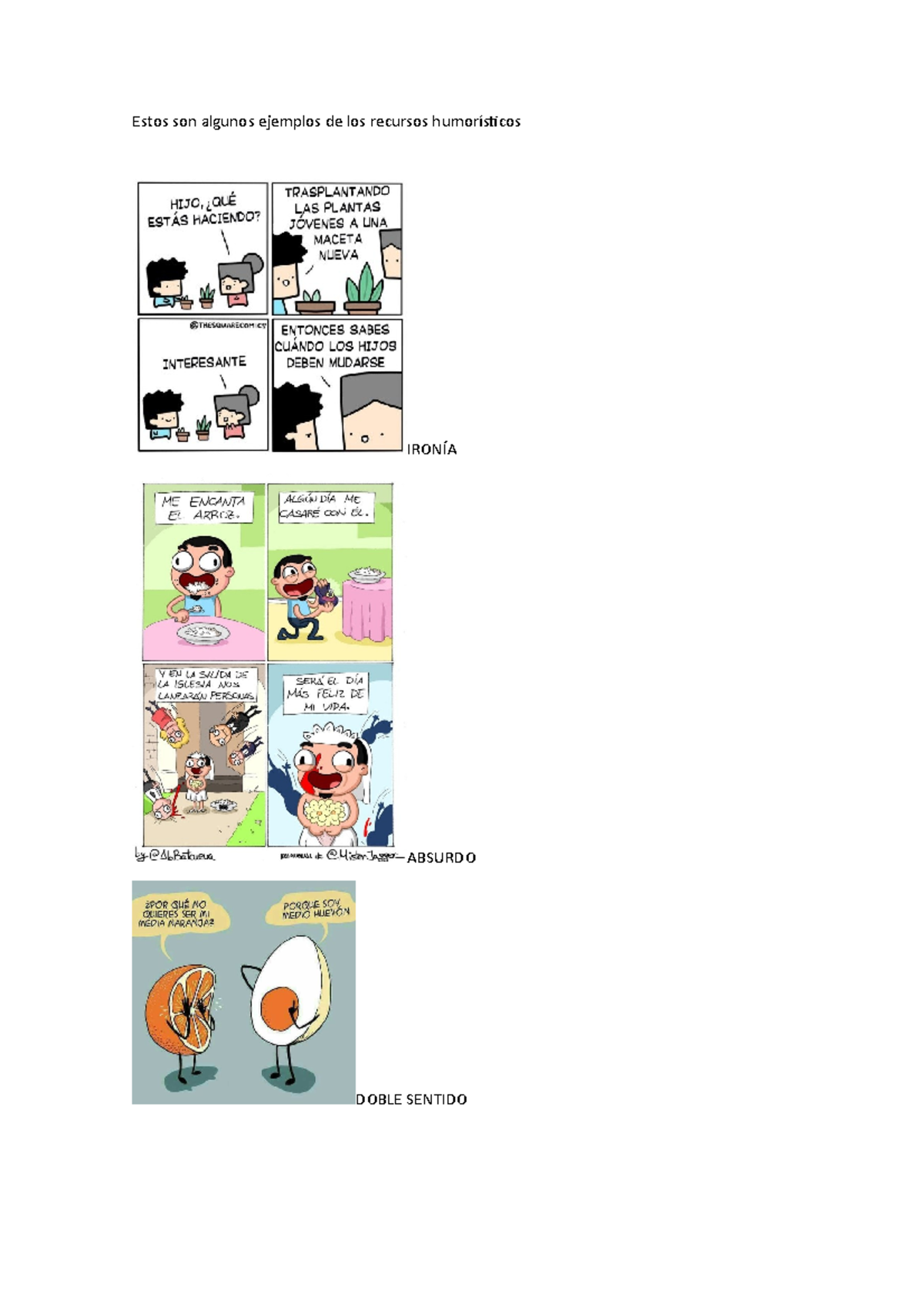 TP DE Literatura - Estos son algunos ejemplos de los recursos ...