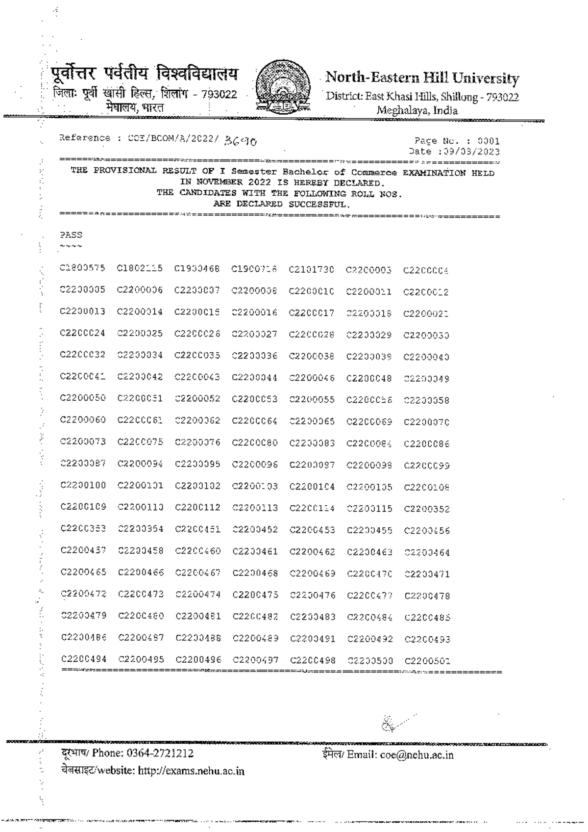 0309202318 BCOM A - Introduction To Computer Application - Studocu