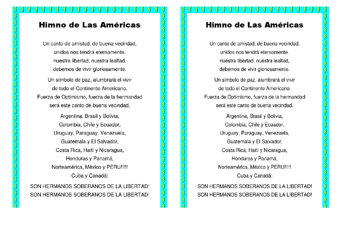 Dia de las americas Imagen - Inclusion educativa - Studocu