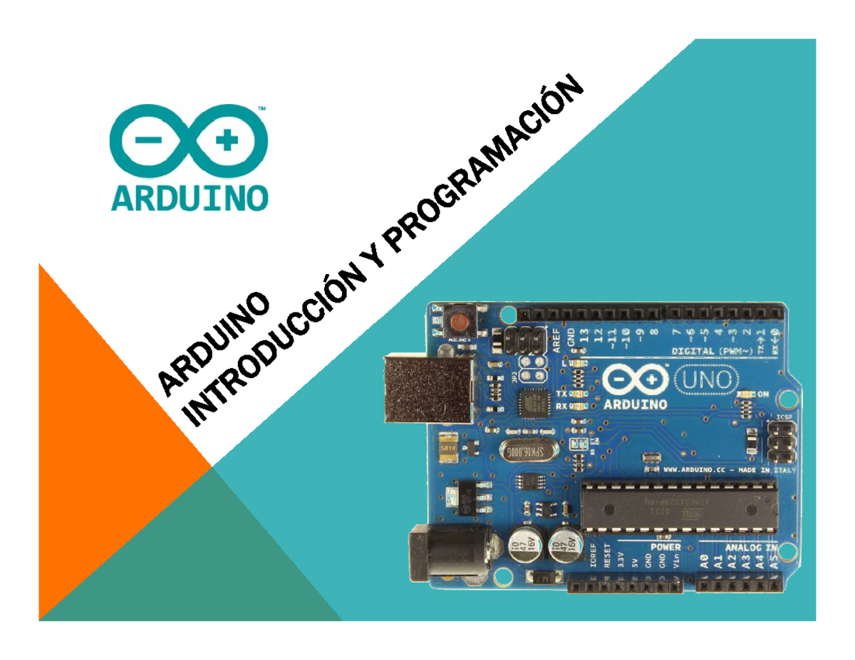 Guia Clase Arduino v03 01 - ORGANIZACIÓN • Teórica y puesta en marcha ...