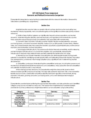 INT 220 Module One Assignment - Patrick Tunis QSO Professor Camacho ...
