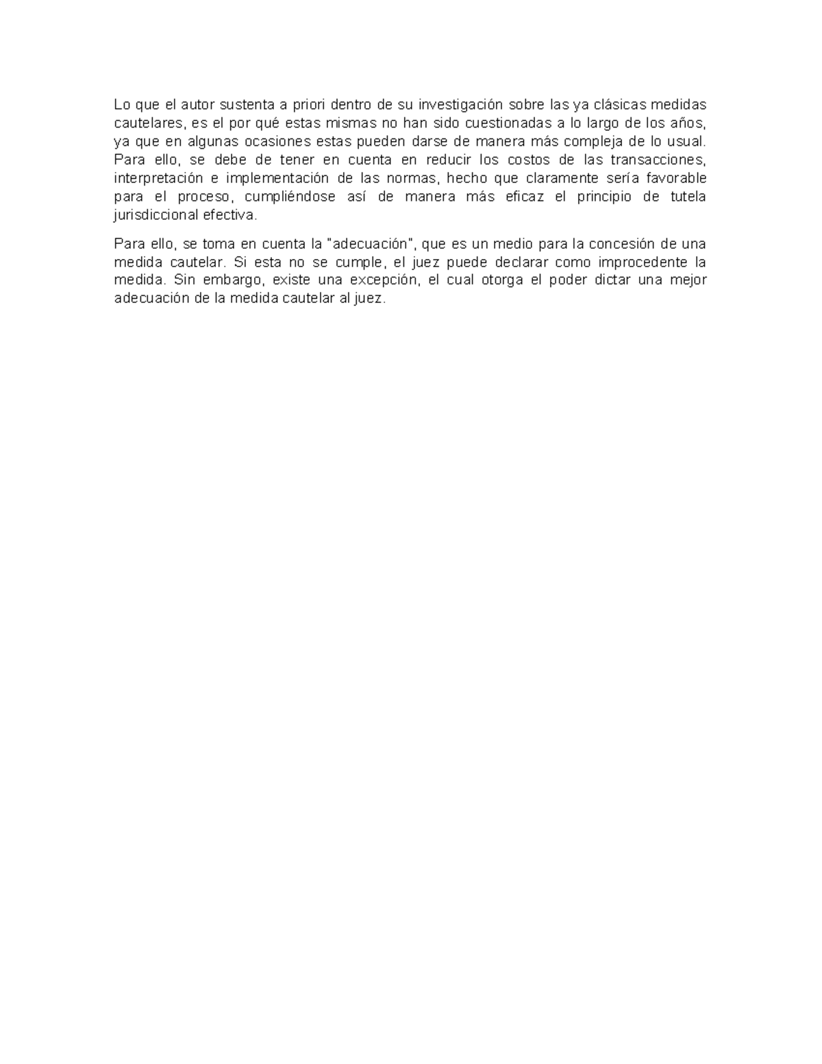 Sem4 cil 2 - cuack - Lo que el autor sustenta a priori dentro de su ...