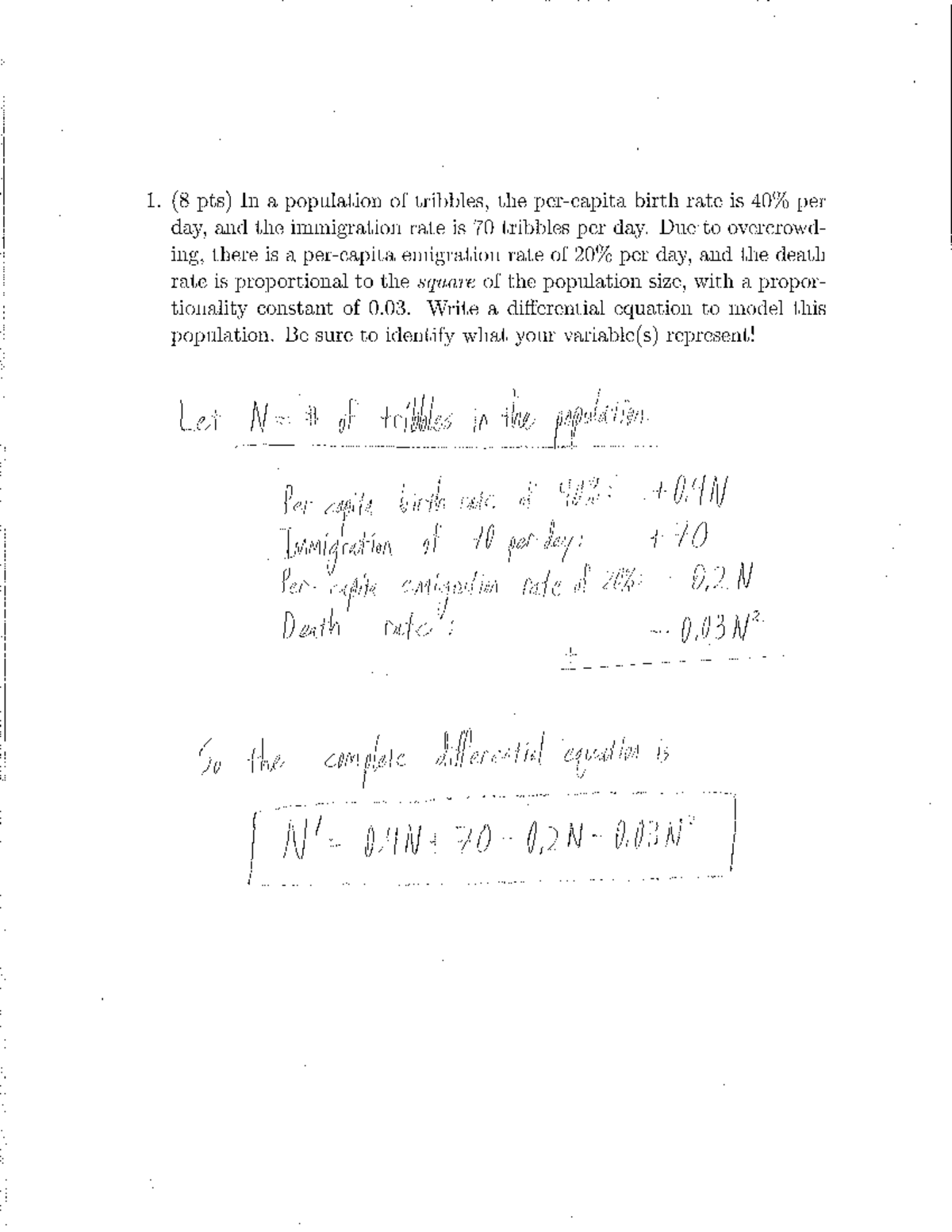 Practice Midterm 1 Solutions - LS 30A - Studocu