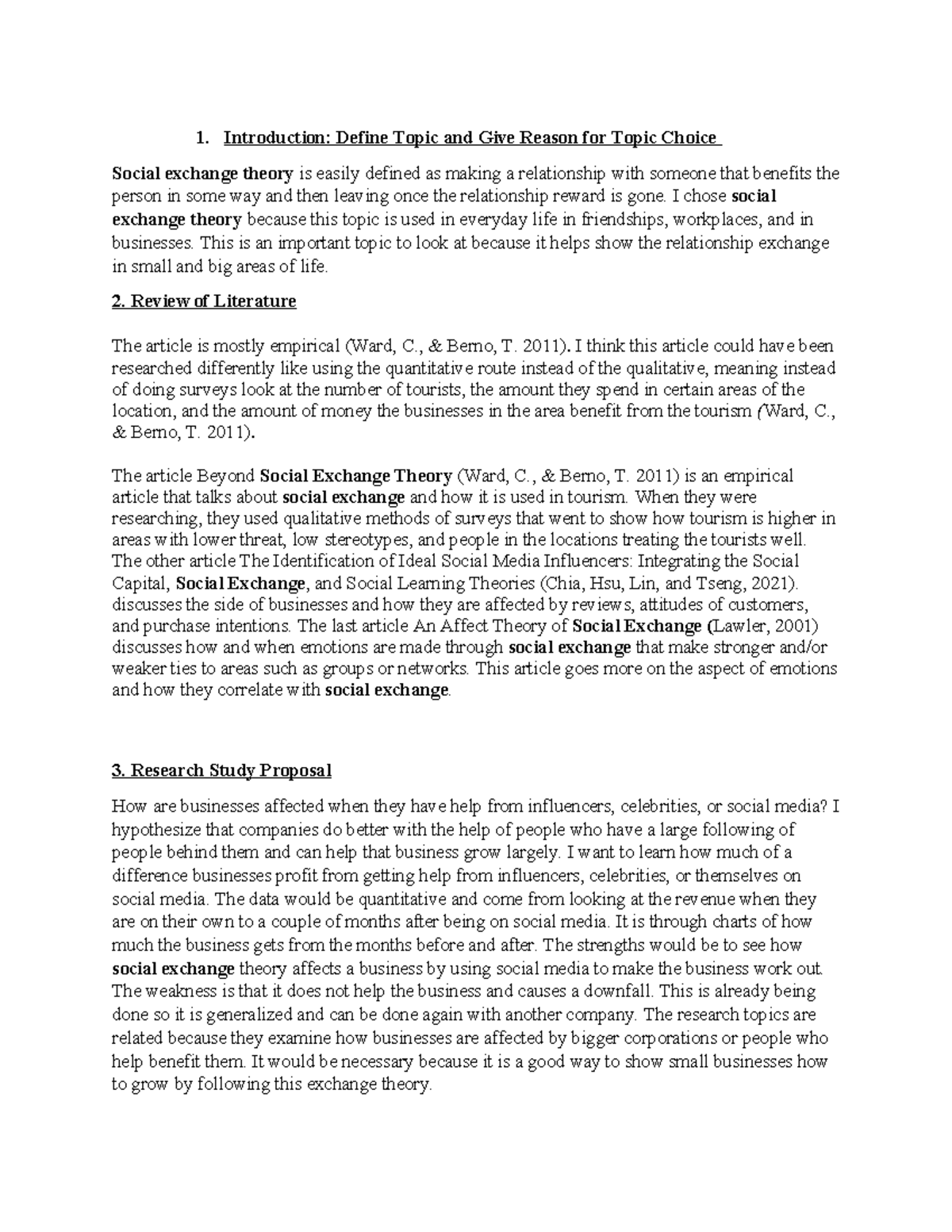 Gen Paper 1B - material - Introduction: Define Topic and Give Reason ...