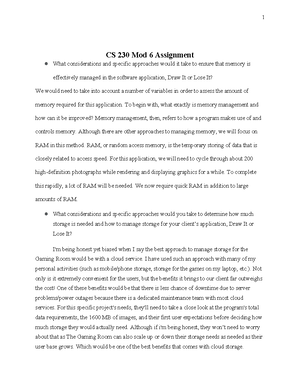 CS255 Proj Part 1 - this is not the assignment above - CS 255 System Design Document Template ...