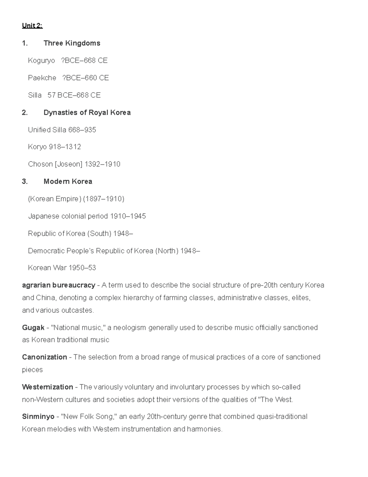 K-pop Week 2-4 - Summary Special Topics in Music History (K-Pop) - Unit ...