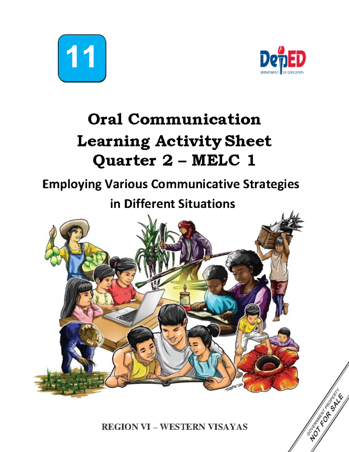 OC LAS Q2 Wk1 MELC1 - N/A - Oral Communication Learning Activity Sheet Quarter 2 – MELC 1 REGION ...