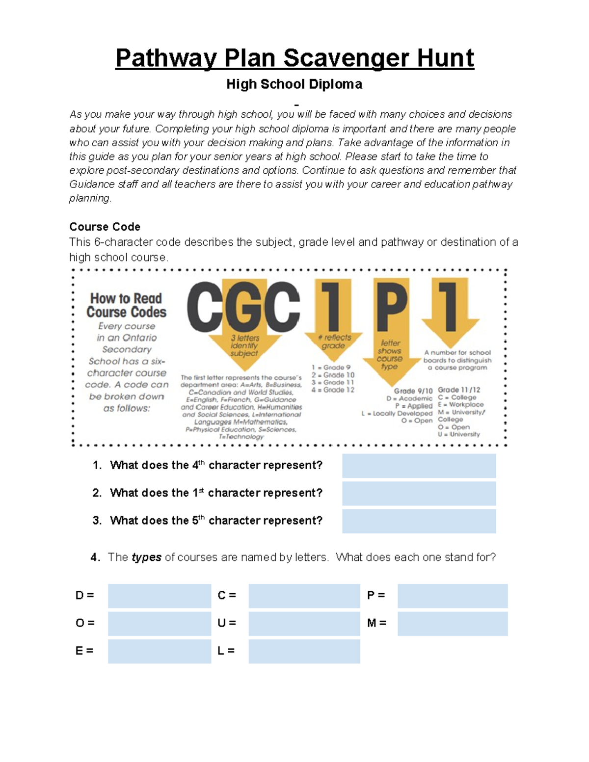 SCAVENGER HUNT GAME, NEW GAME, UNIQUE GAME - Pathway Plan Scavenger ...