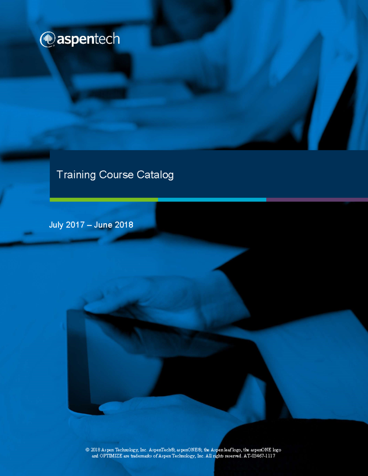 Aspentech course catalog fy18 - Training Course Catalog July 2017 ...