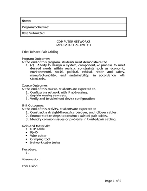 W2-Module-Applications and Challenges - MODULE OF INSTRUCTION The ...