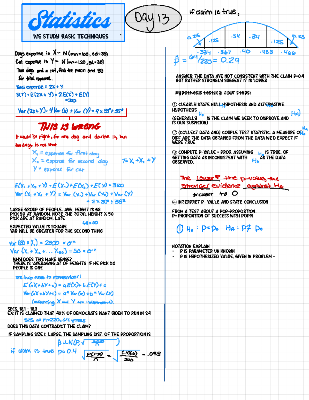 Neath Stats 7 - Week seven notes for intro to statistical reasoning ...