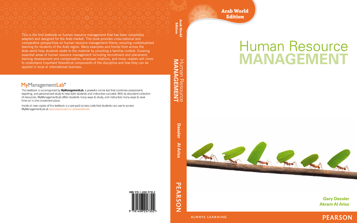 Human Resource Management Arab World Edi - This textbook is accompanied ...