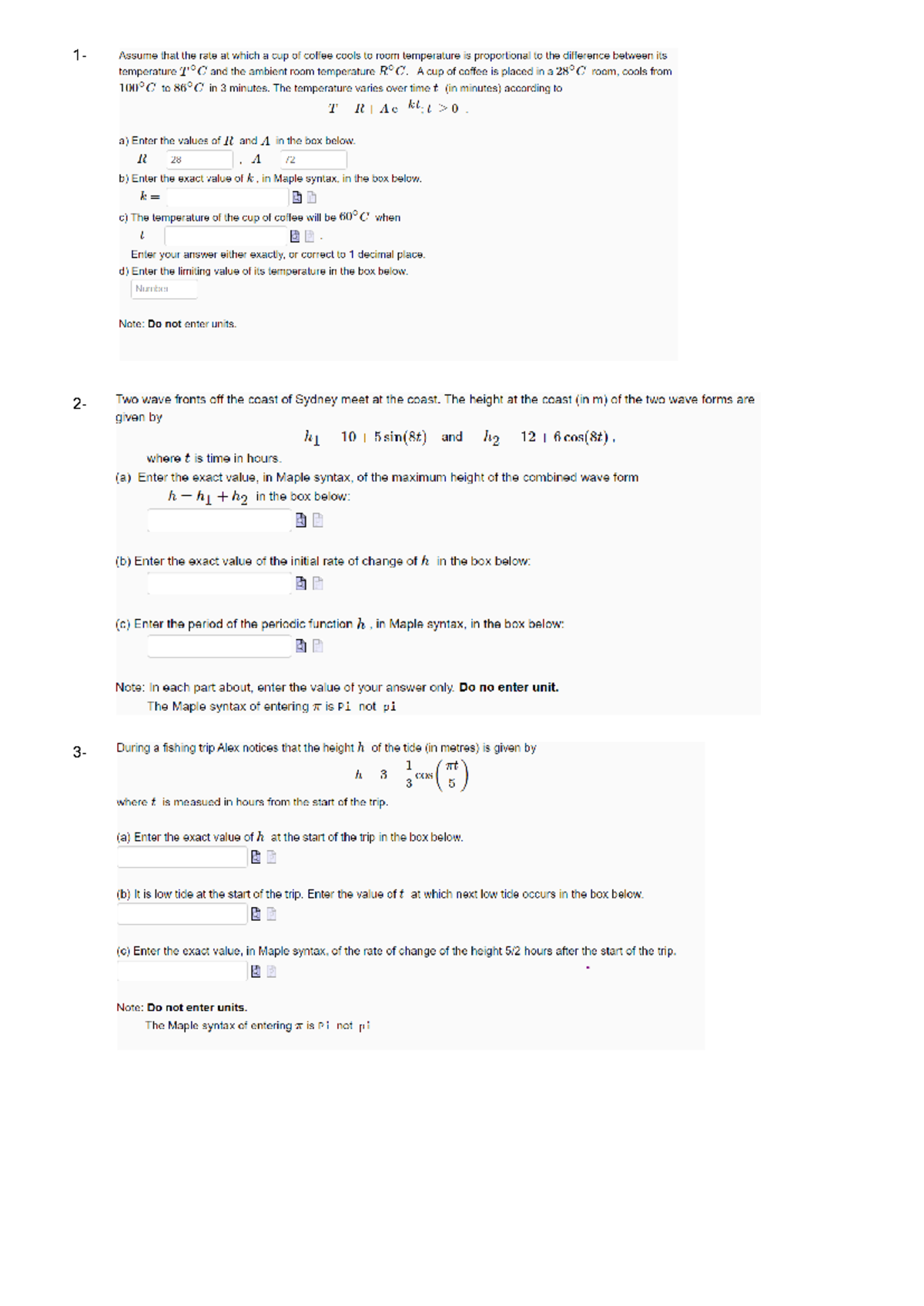 Mastery Test 2 - practice questions - 1 Assume that the rate at which a ...
