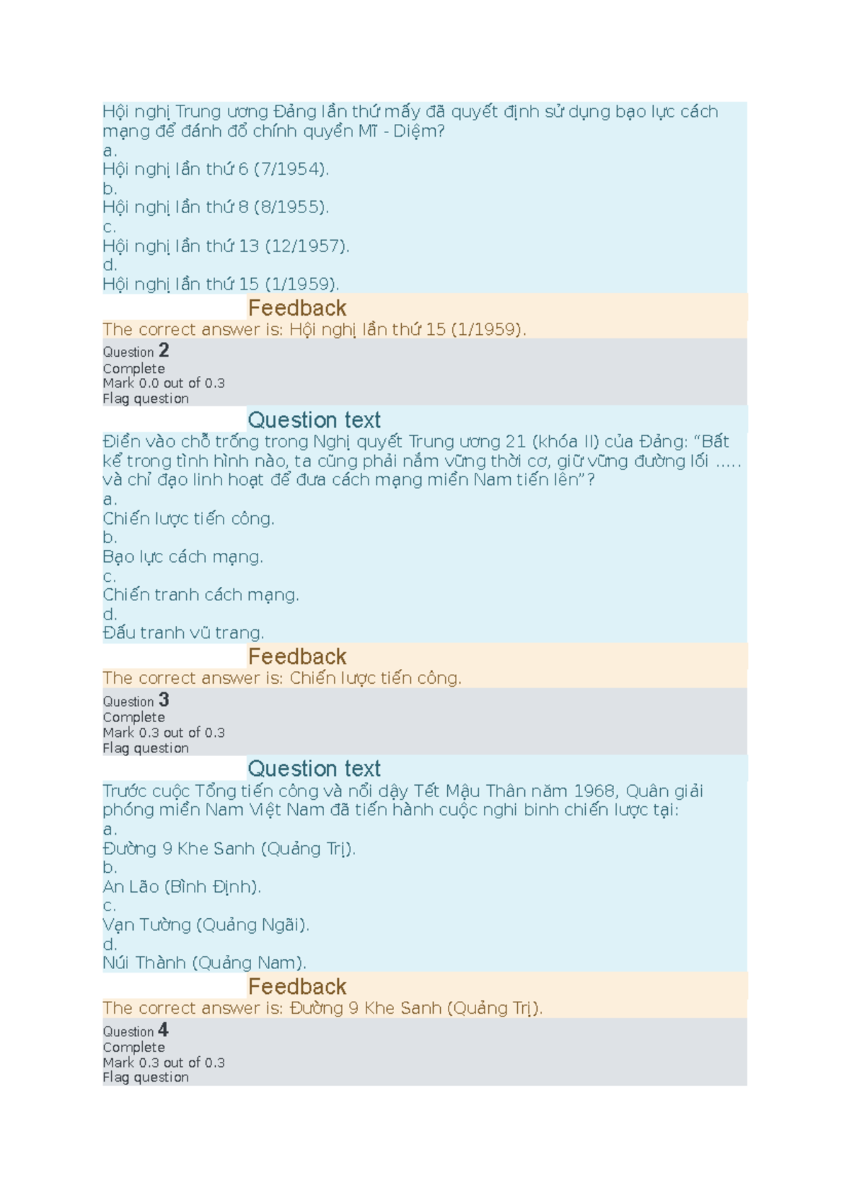 LSĐ-TUAN-7 - ÔN-TẬP-MÔN-TƯ-TƯỞNG-HỒ-CHÍ-MINH HK212 - Hội nghị Trung ương Đảng lần thứ mấy đã ...