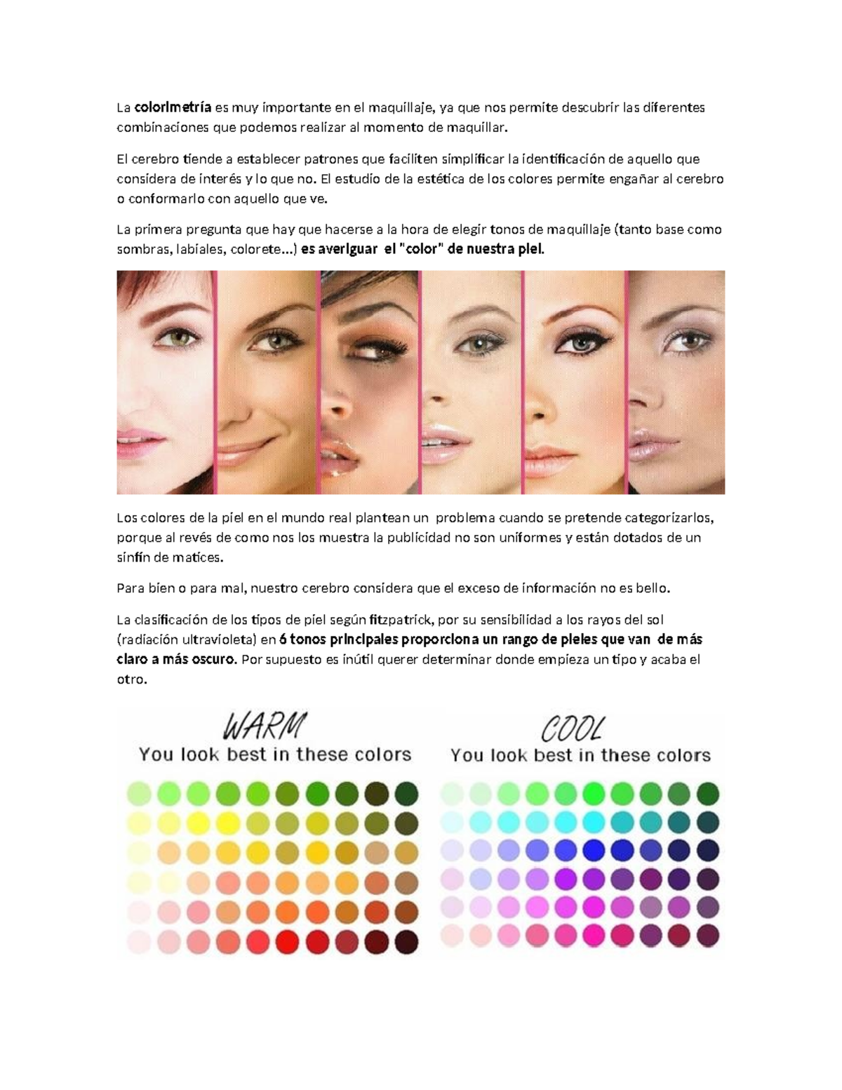 Colorimetria - color - La colorimetría es muy importante en el ...