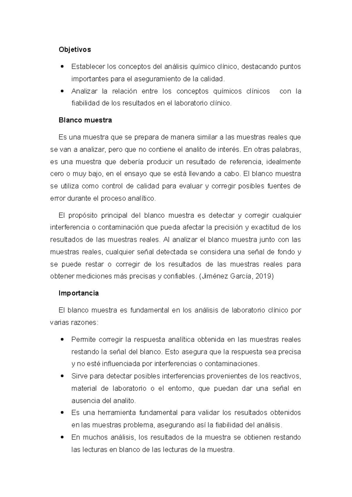 Blanco muestra - asfasf - Objetivos Establecer los conceptos del ...