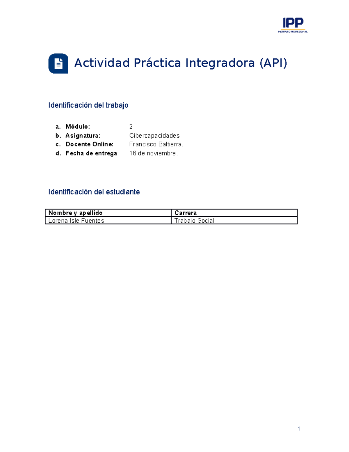 Lorena Isle Fuentes cibercapacidades API M2 - Actividad Práctica ...