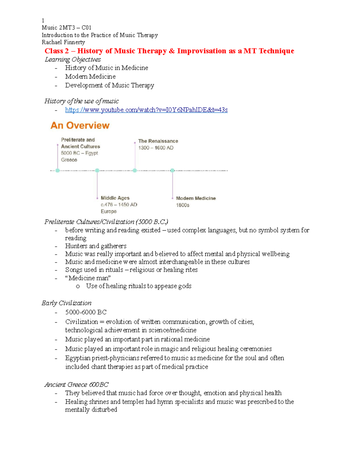 Music 2MT3 Mod 2 Music 2MT3 Lecture - Music 2MT3 – C Introduction to ...