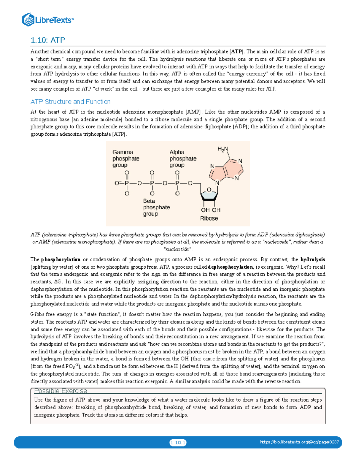 1 - gsishsusis - 1.10 bio.libretexts/@go/page/ 1: ATP Another chemical ...