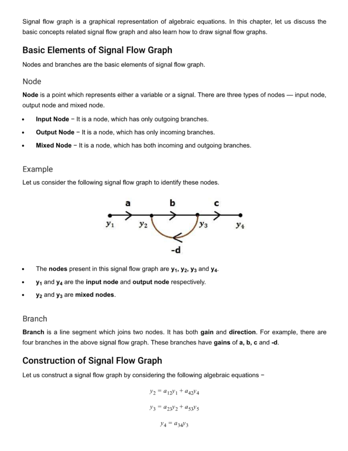 EEE 4110 Control System Design Materials 3 - Signal flow graph is a ...