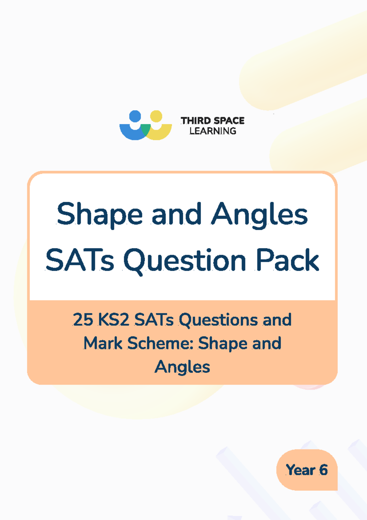 Shape and Angles SATs Question Pack - Shape and Angles SATs Question ...