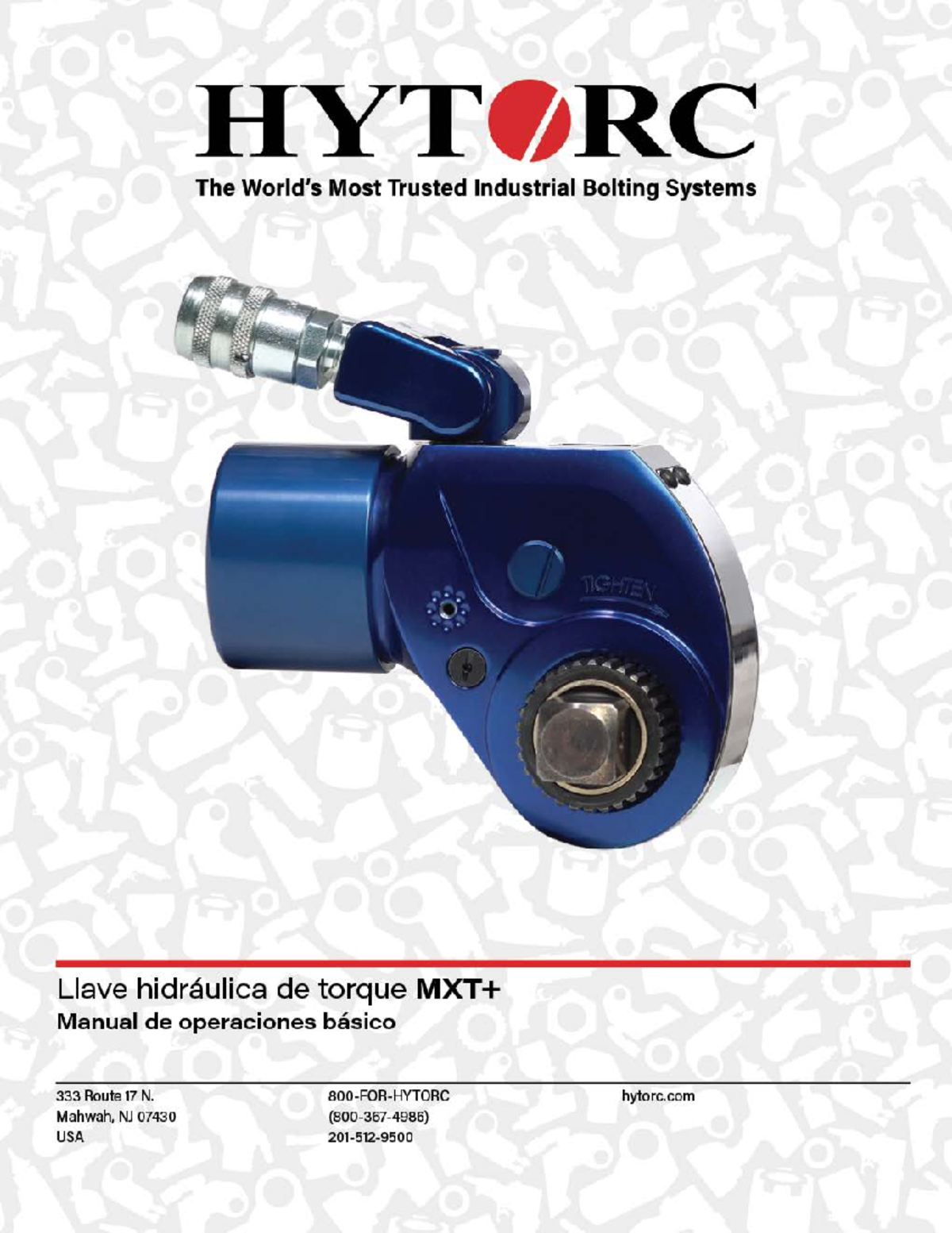 Hytorc-MXT PLUS-Basic Operations Manual-SP- Email-092021 - Prevención de riesgos y técnicas ...