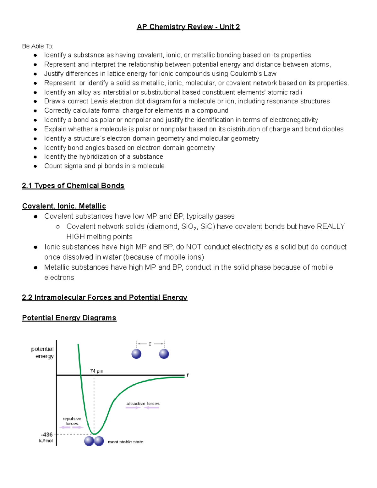 Emelia Ditsworth - AP Chemistry Review - Unit 2 - AP Chemistry Review ...