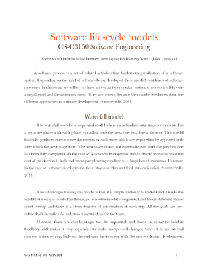 Module 2 - Software Engineering Mod 2 - Software Engineering Disasters ...