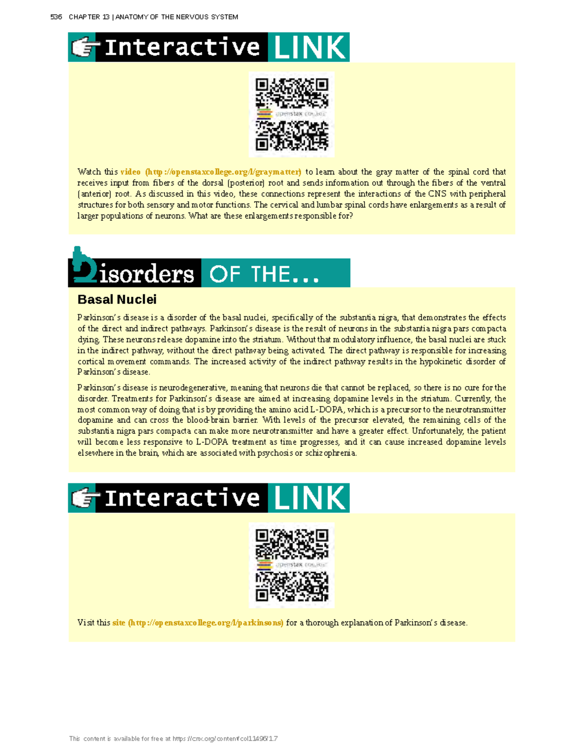 Anatomy-physiology-182 - Watch this video (openstaxcollege/l/graymatter) to learn about the gray ...