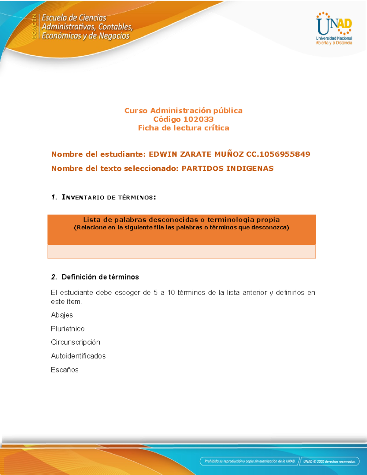 Anexo 1. Formato ficha de lectura crítica edwin zarate - prospectiva ...