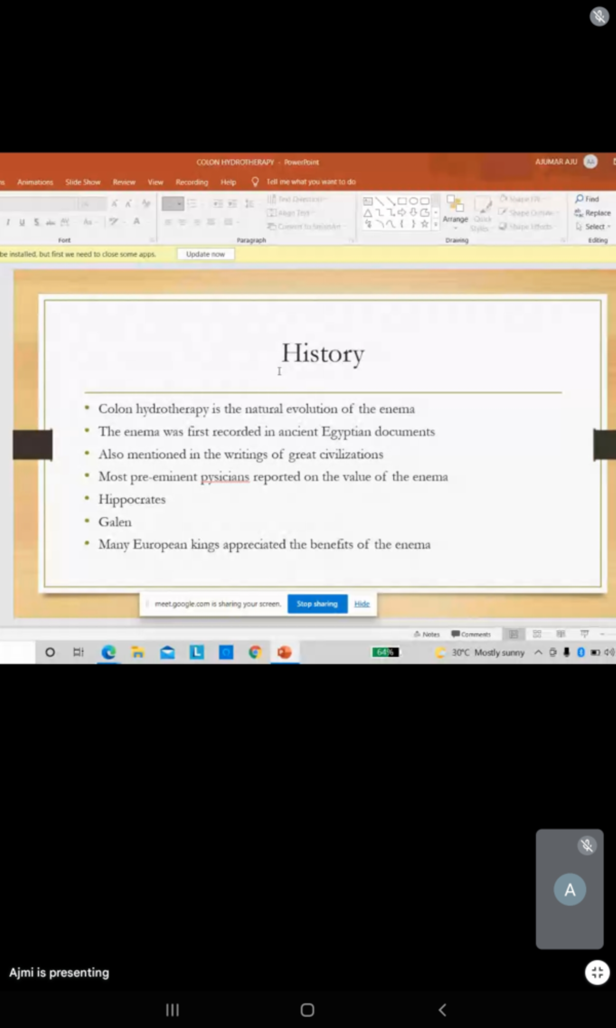 Colon hydrotherapy - This is the important topics to be covered ...