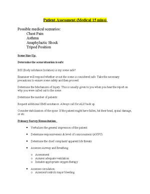 BVM Ventilation of an Apneic Adult Patient - BVM Ventilation of an ...