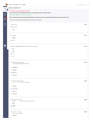 Python Week 1 Graded Assignment Solution - Week-1, Graded This document has questions. Statement ...