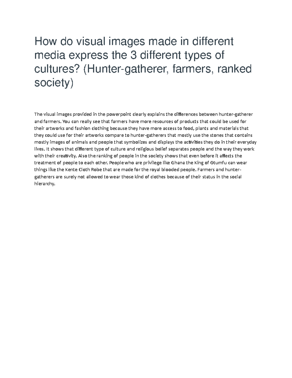 Week 1 - Step 07 Step 07 - Forum - How do visual images made in ...