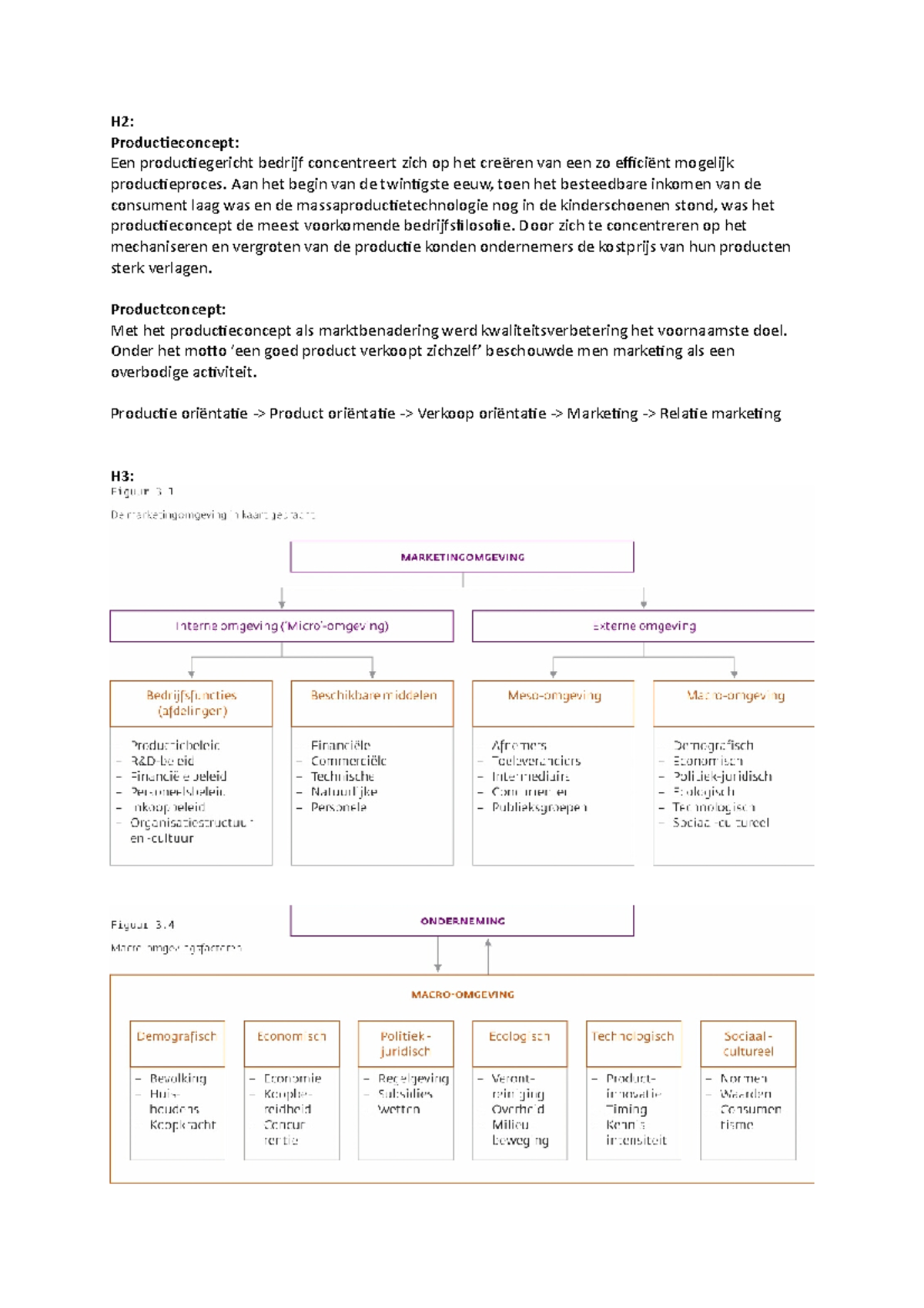 Grondslagen van de Marketing Extra Stof Voor Samenvatting - H2 ...