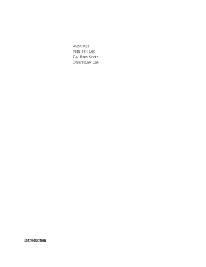 PHY 134 Lab 10 Snell's Law - 11/07/ PHY 134 L TA: Rian Koots Snell’s ...