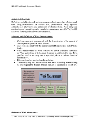 Module 1 notes - Module 1 : Concepts, definition and importance of ...