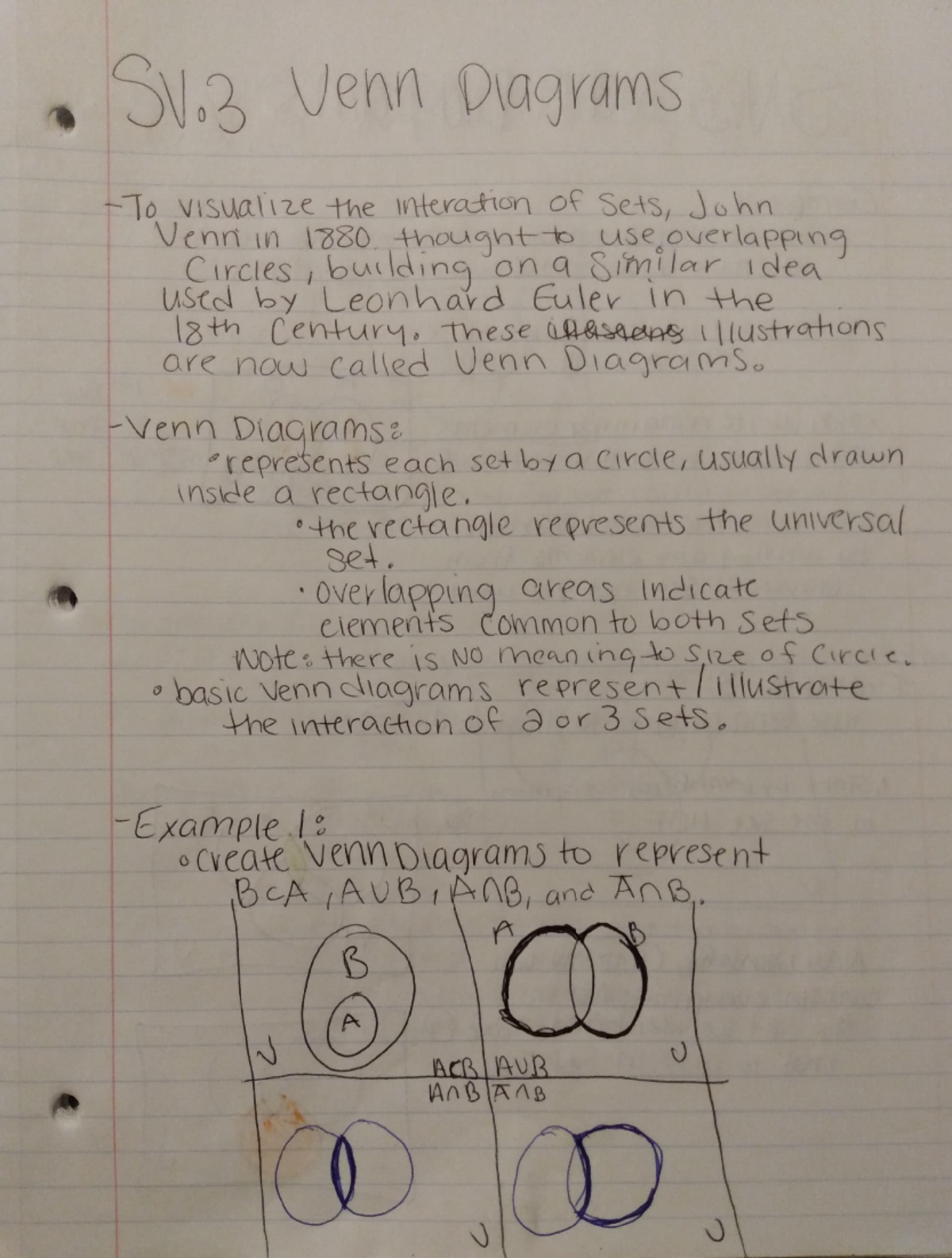 SV. 3 Venn Diagrams - 2Venn Venn Daqrams To VISUualize the Mteratin ot ...