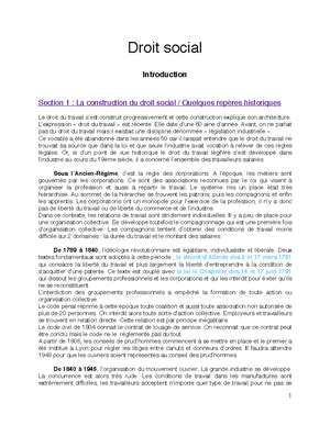 Cas pratiques seance 7 - Exercice cas pratique droit social - TD Droit ...