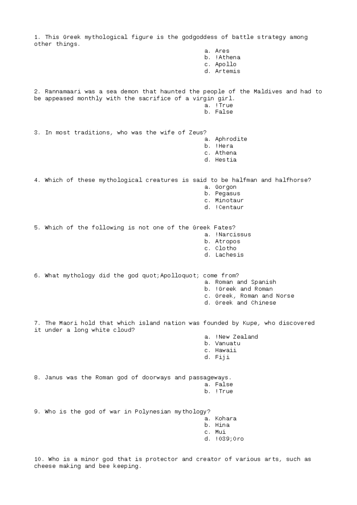 AERO176 Answers 9 - Notes - This Greek mythological figure is the ...
