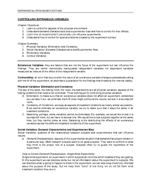 The Basic of Between-subject Design - The Basic of Between-subject ...
